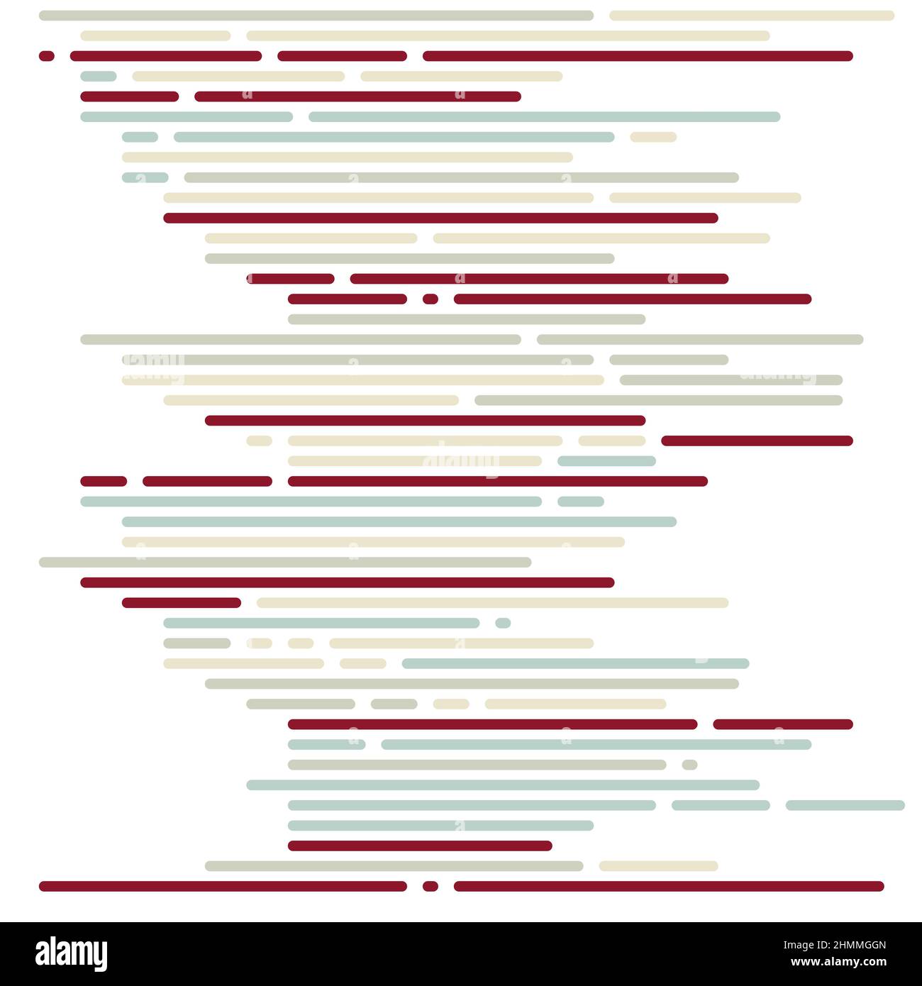 Cartoon coding simulated lines vector illustration Stock Vector Image ...