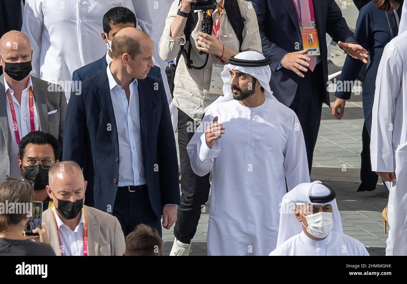 Dubai, United Arab Emirates. 10th Feb, 2022. Prince William, Duke of ...
