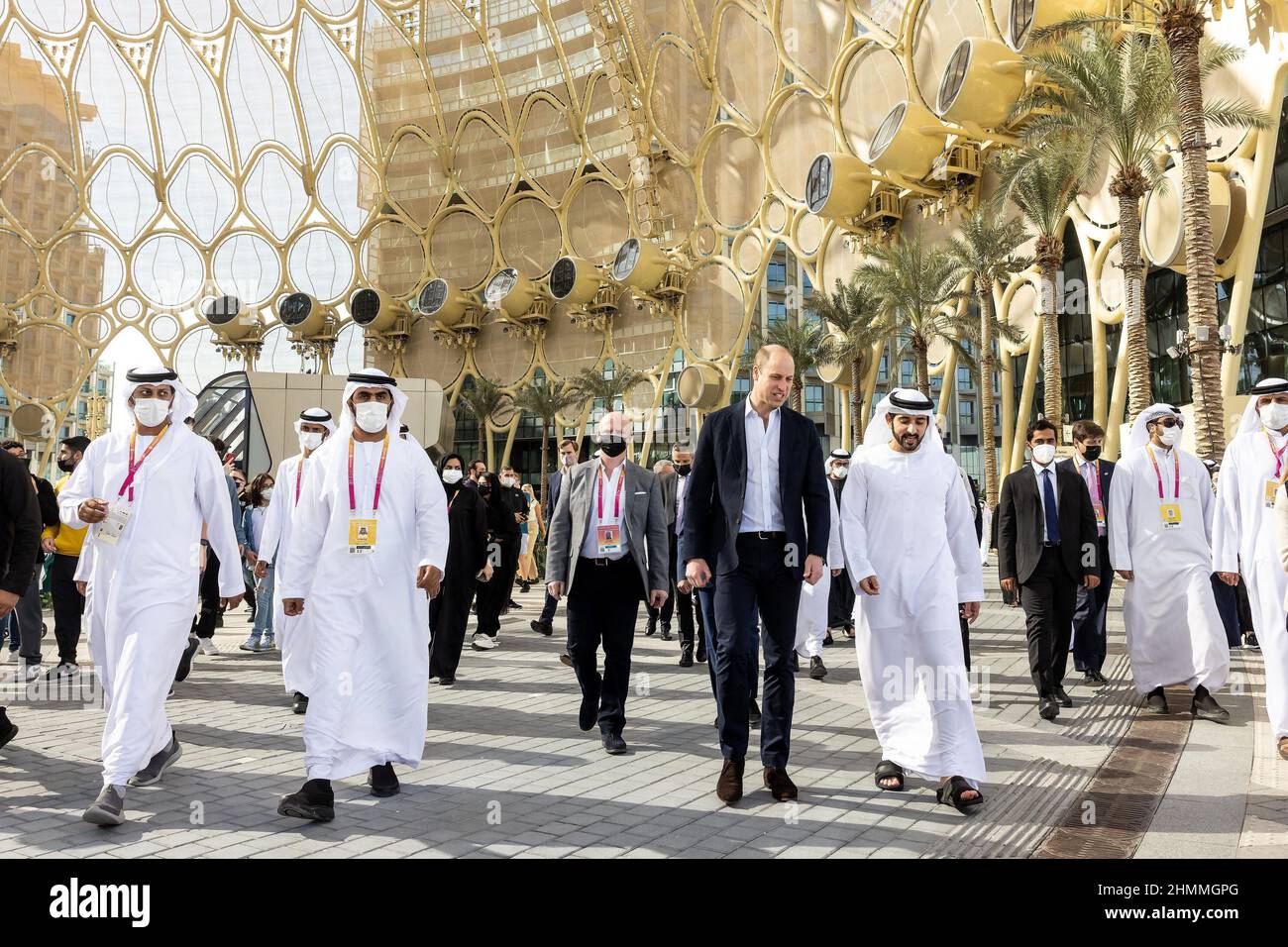 Dubai, United Arab Emirates. 10th Feb, 2022. Prince William, Duke of ...
