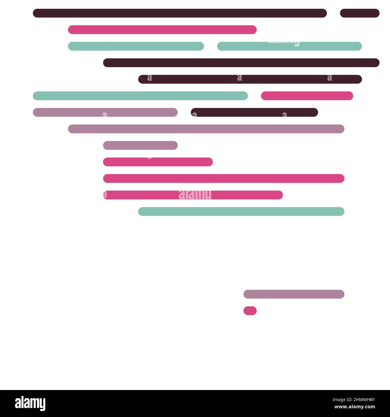 Cartoon coding simulated lines vector illustration Stock Vector Image ...