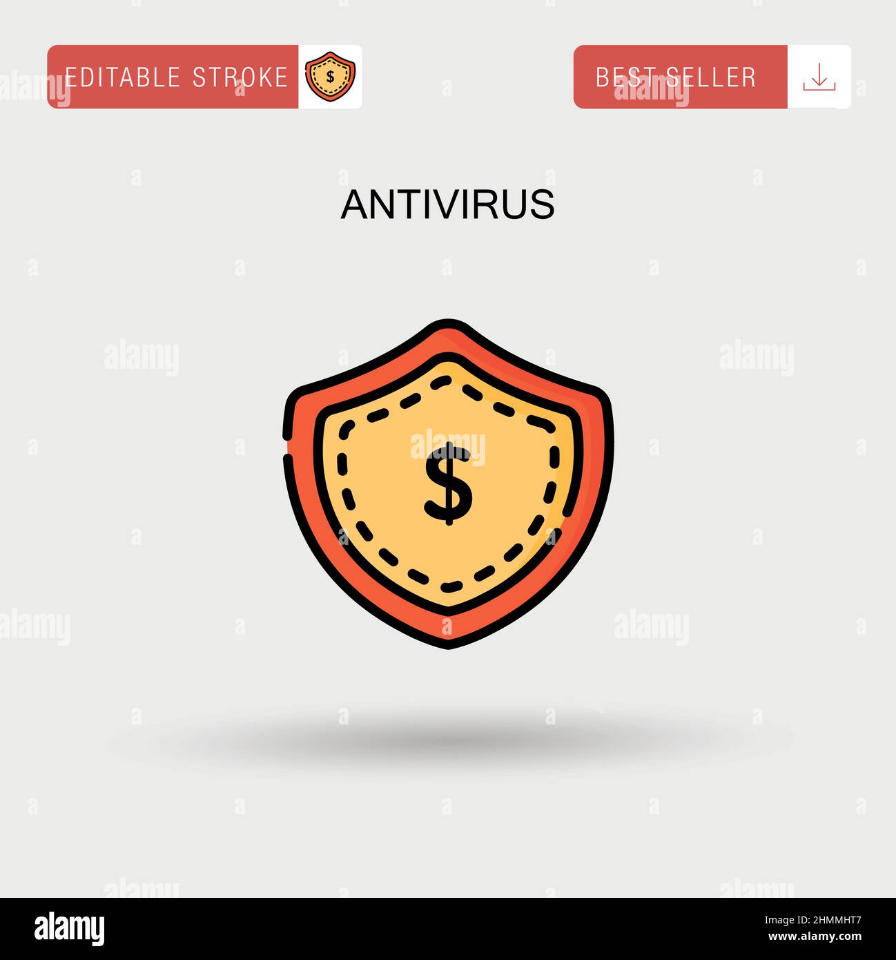 Antivirus software screen Stock Vector Images - Alamy