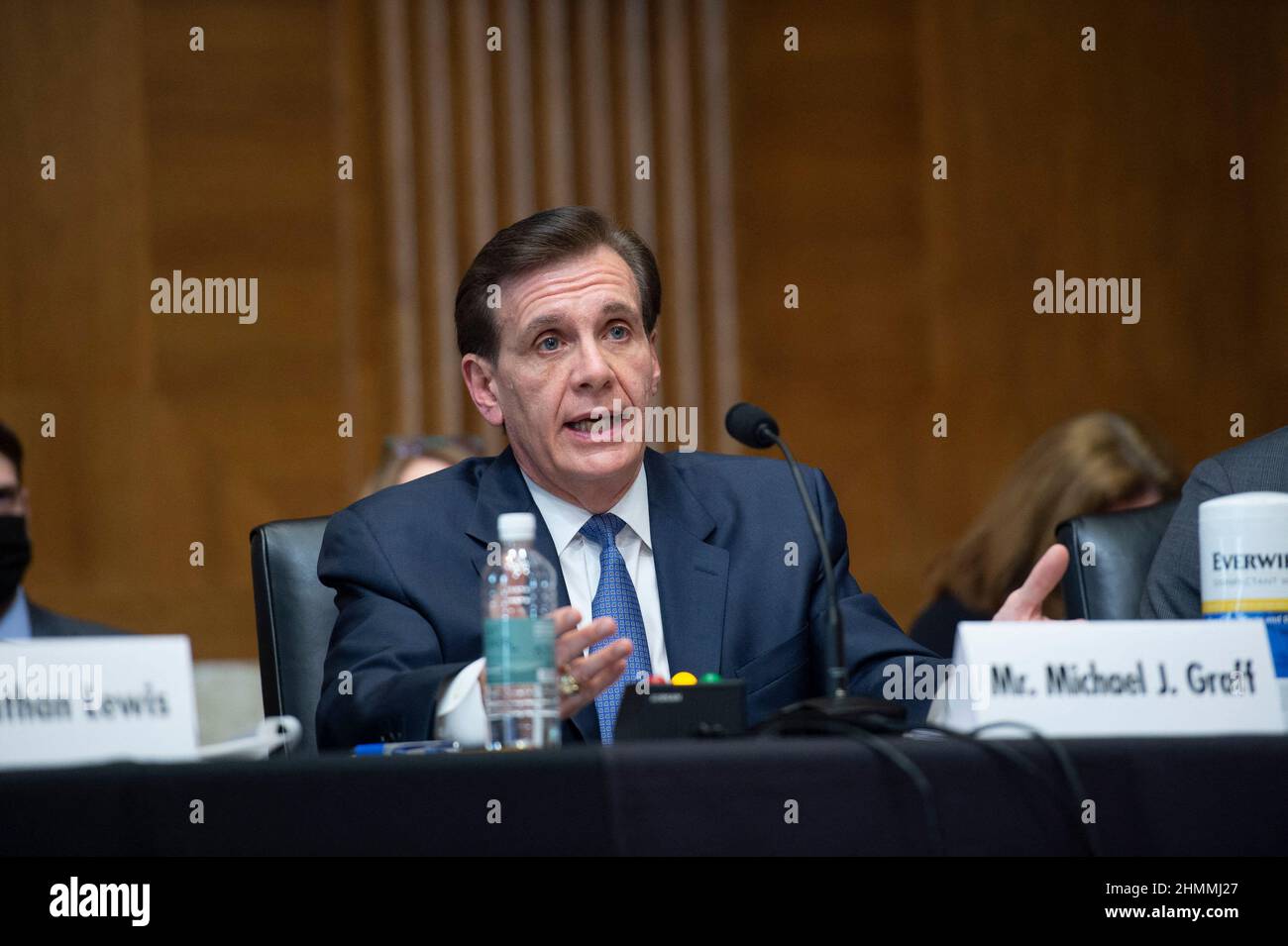 CEO of American Air Liquide Holdings Michael Graff speaks during a US ...