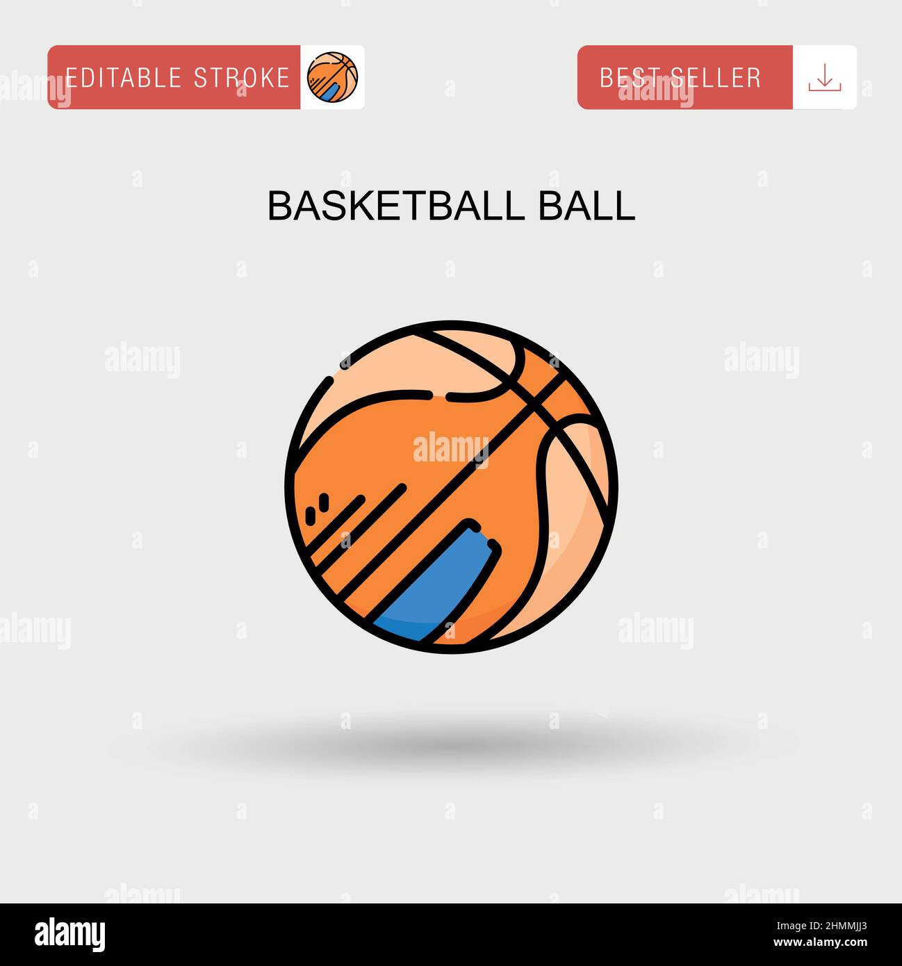 Basketball ball sport Stock Vector Images - Alamy