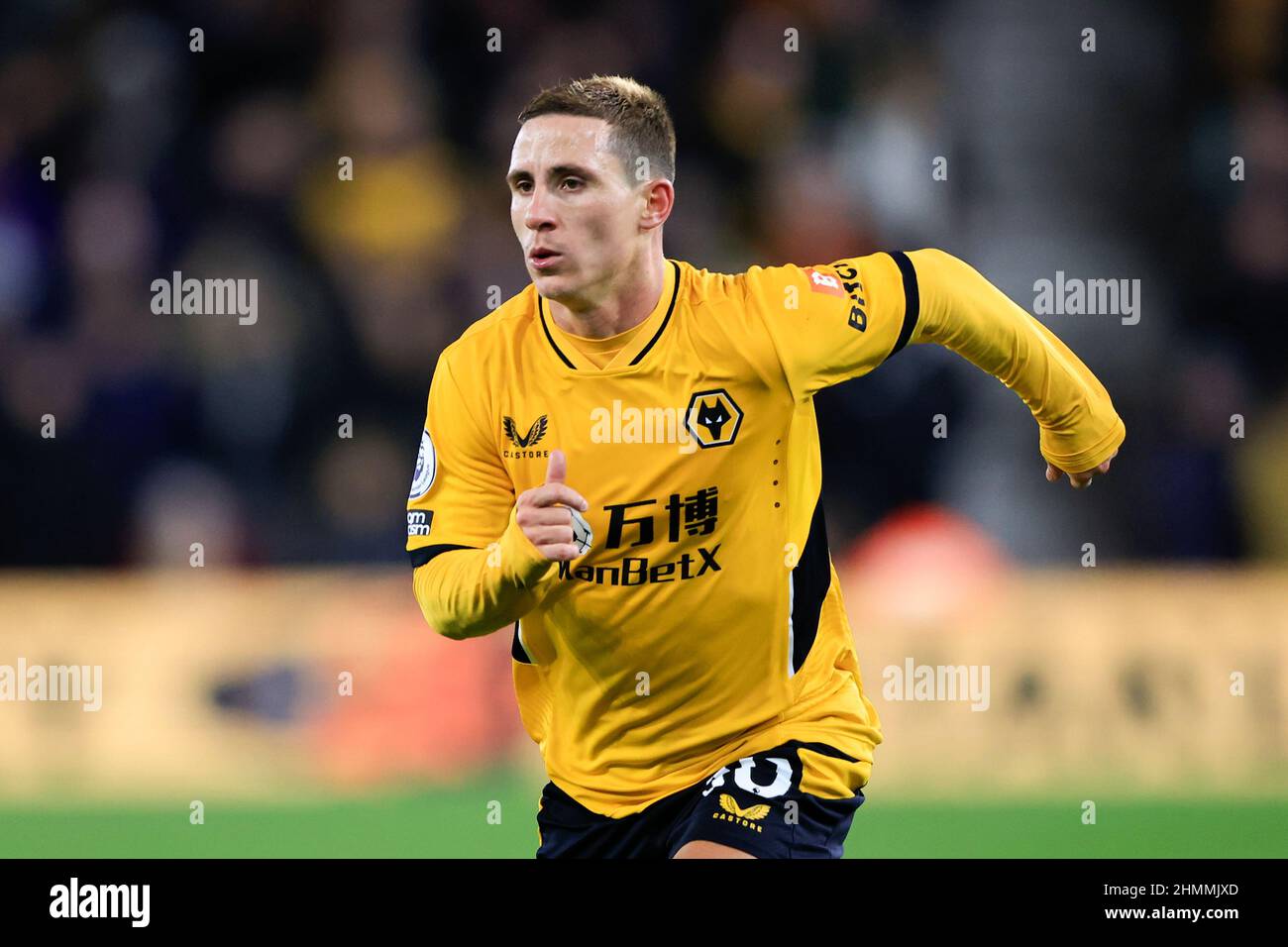 Daniel Podence #10 of Wolverhampton Wanderers Stock Photo - Alamy