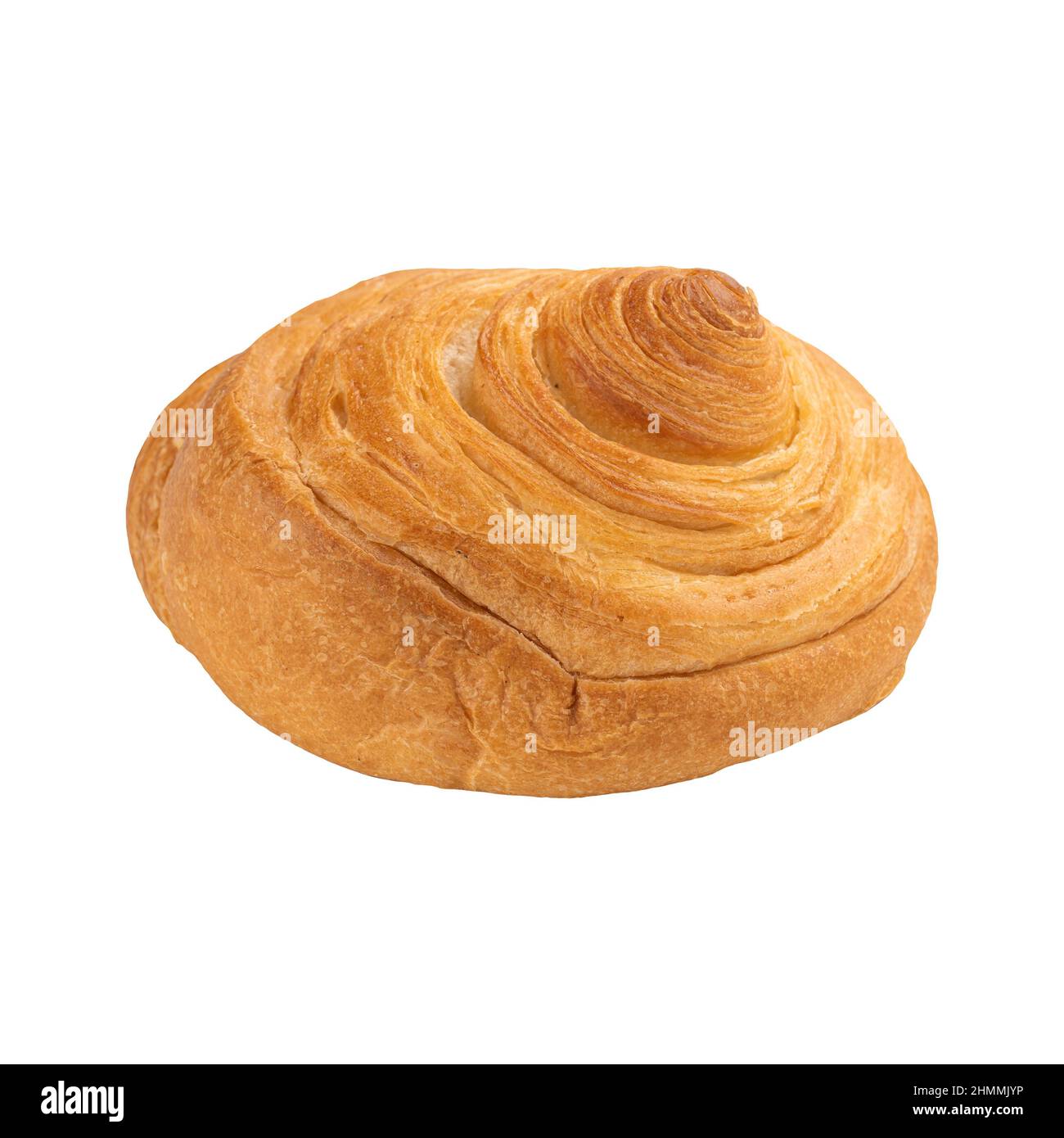Isolated fresh baked puff pastry bun Stock Photo - Alamy
