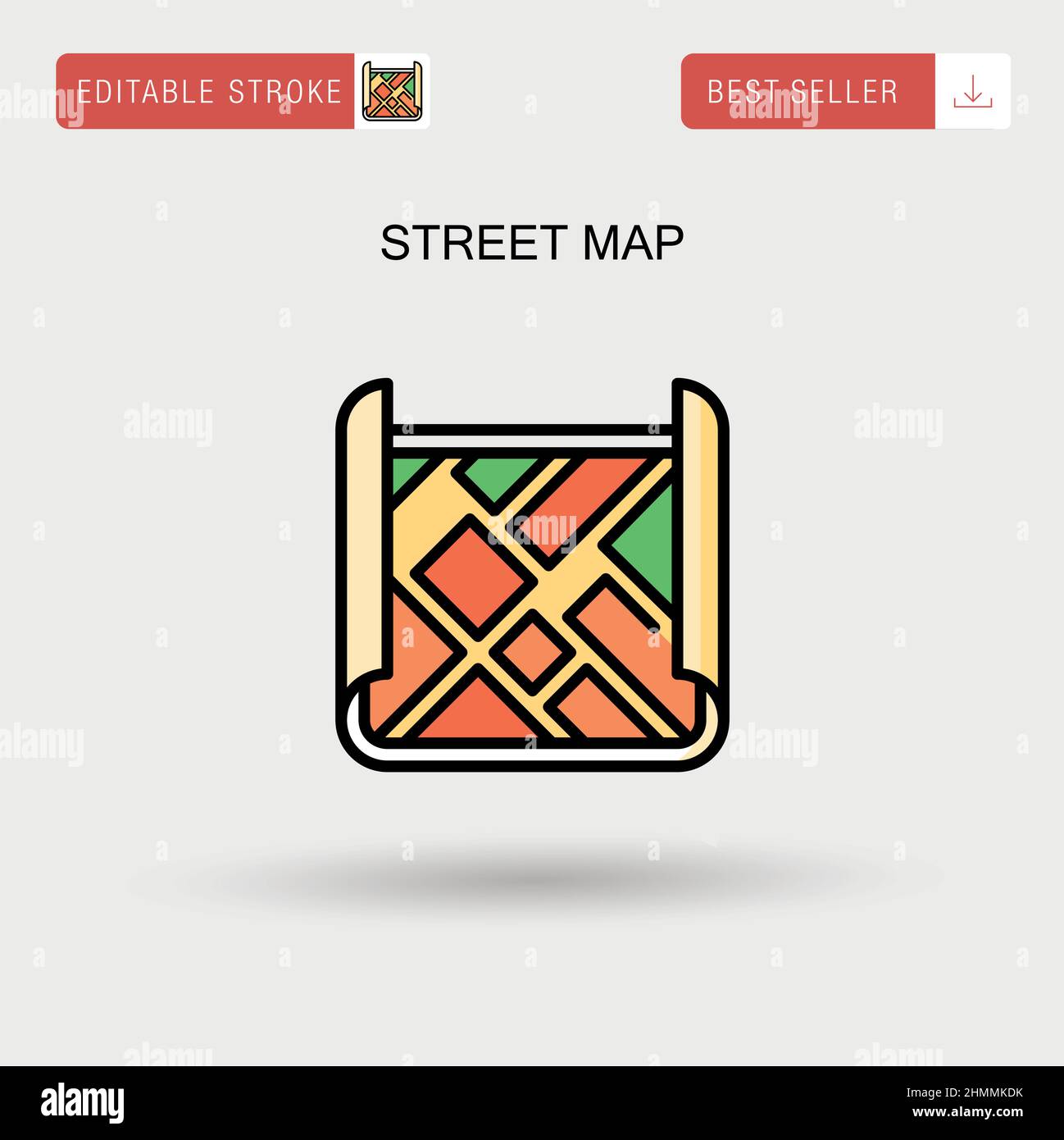 App street Stock Vector Images - Alamy