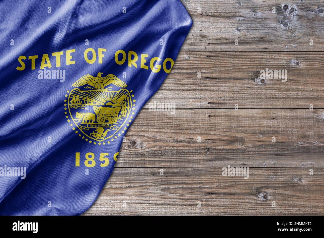 Abstract oregon states flag hi-res stock photography and images - Alamy