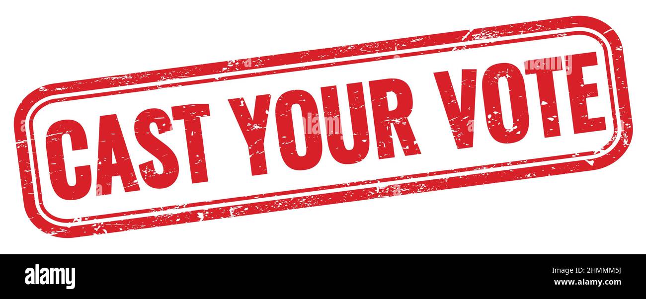 Cast your vote word hi-res stock photography and images - Alamy