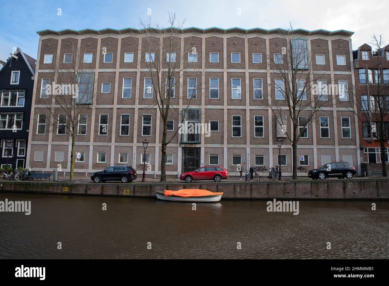 Former PTT Building At Amsterdam The Netherlands 9-2-2022 Stock Photo ...