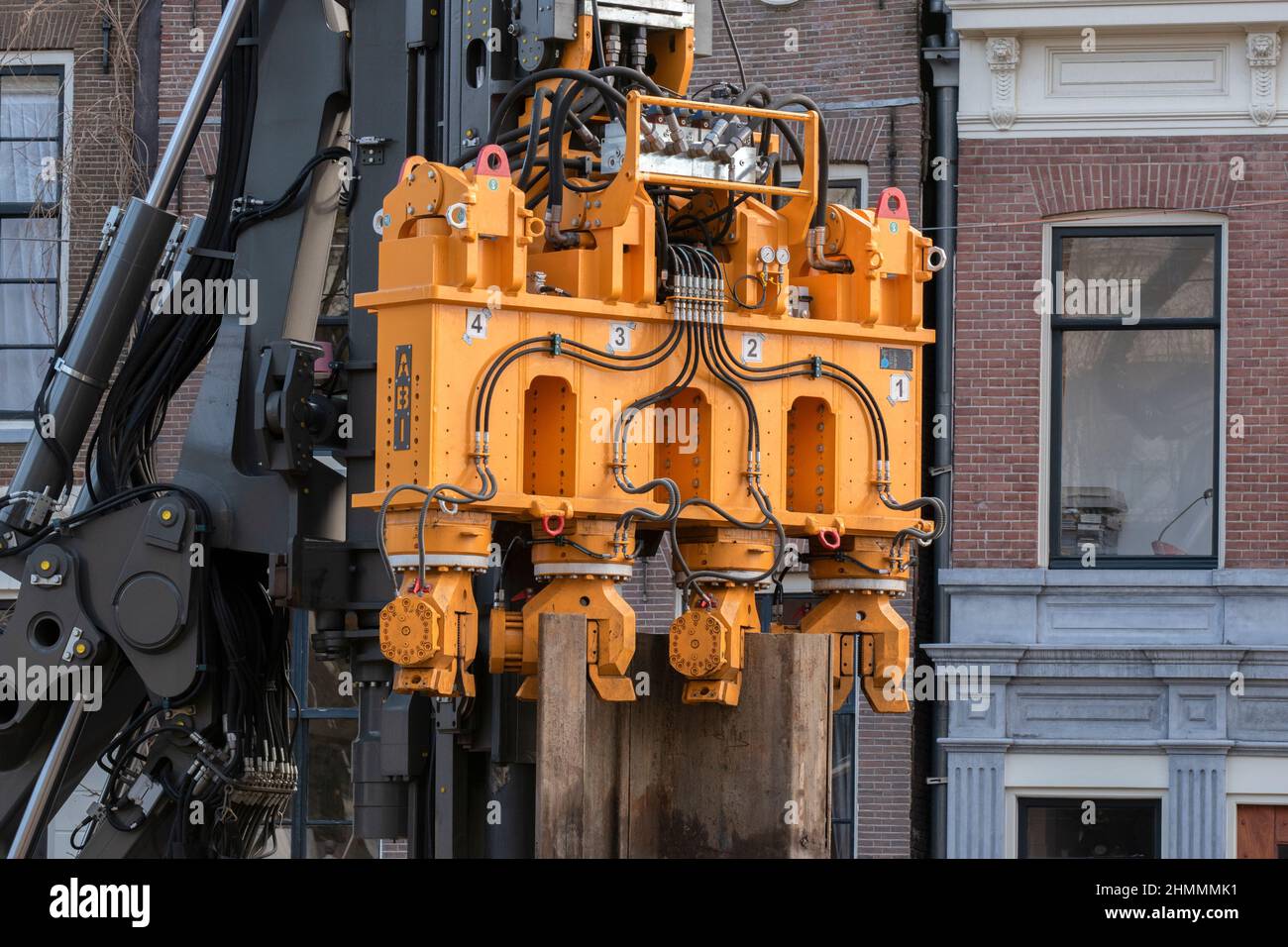 Machinery From The Beens Groep At At Amsterdam The Netherlands 8-2-2022 ...