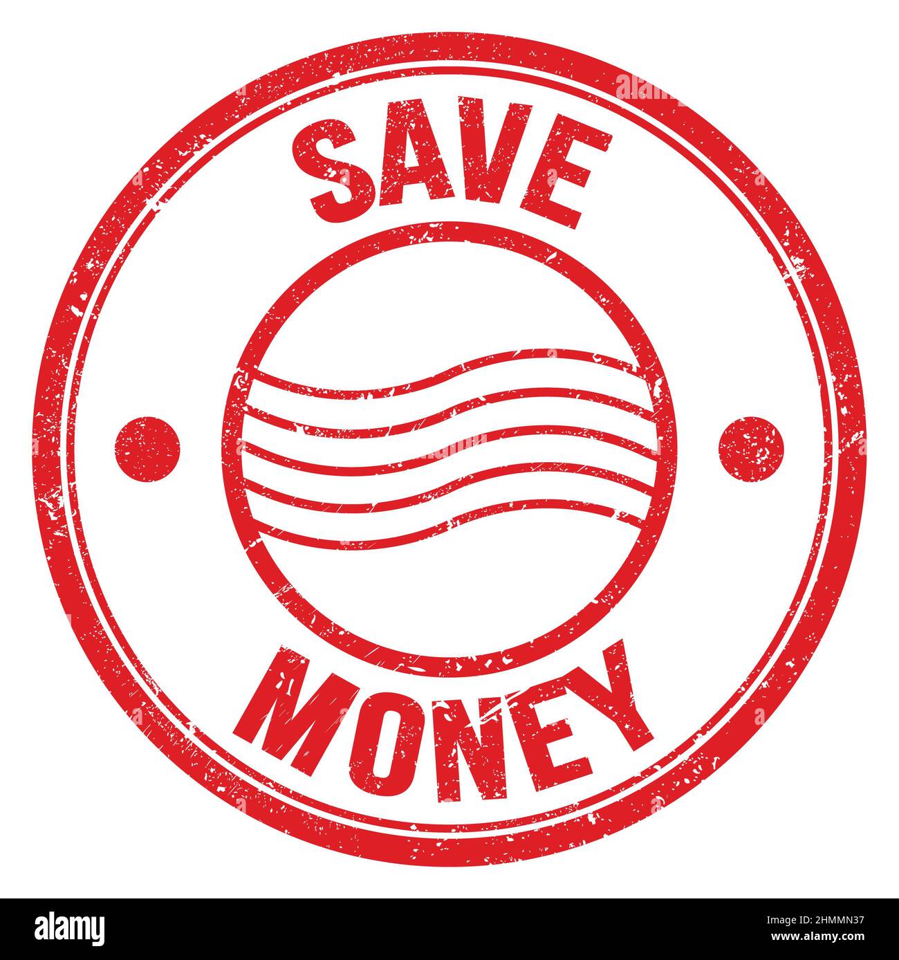 SAVE MONEY text written on red round postal stamp sign Stock Photo - Alamy