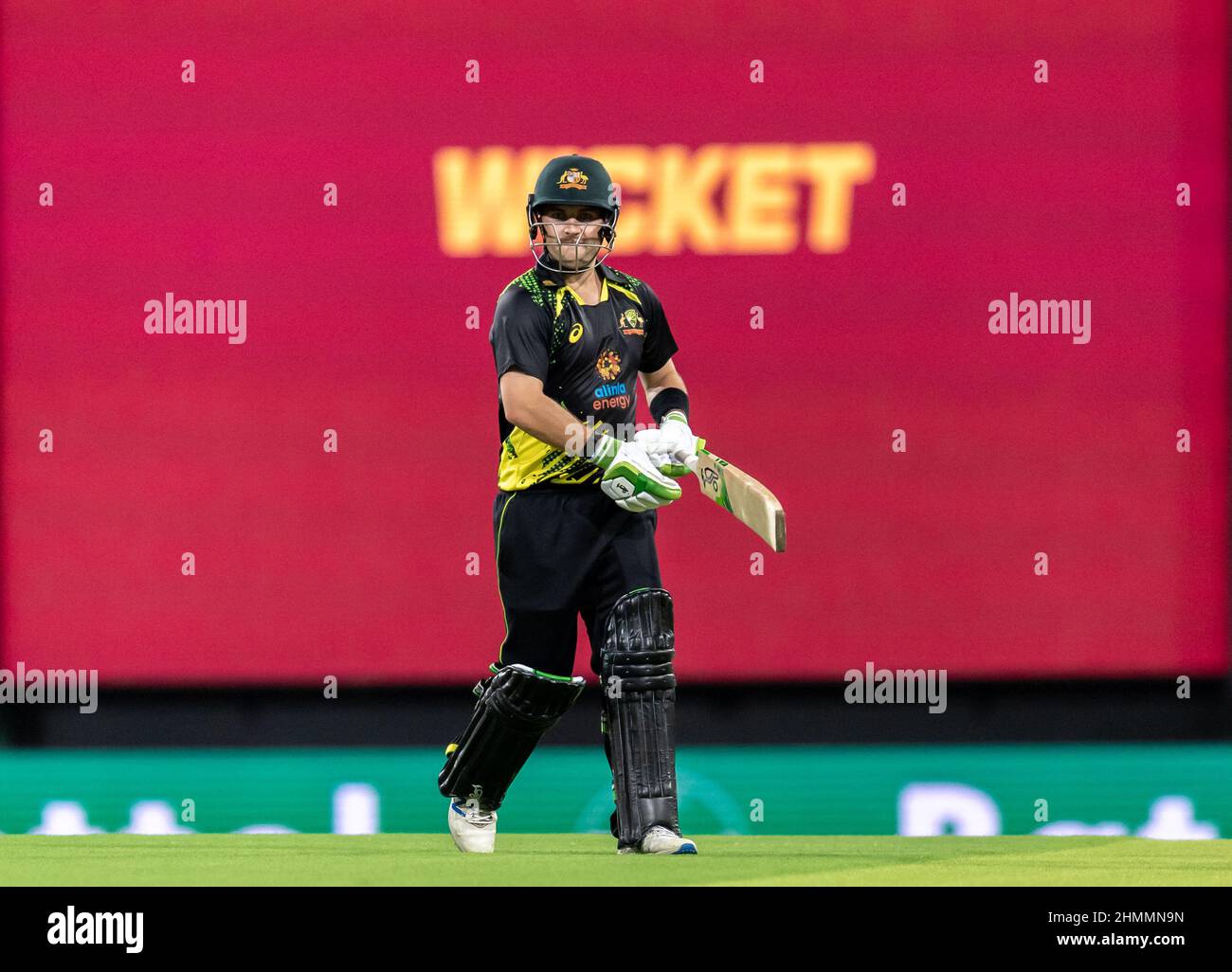 Sydney, Australia. 11th Feb, 2022. Josh Inglis of Australia reacts ...