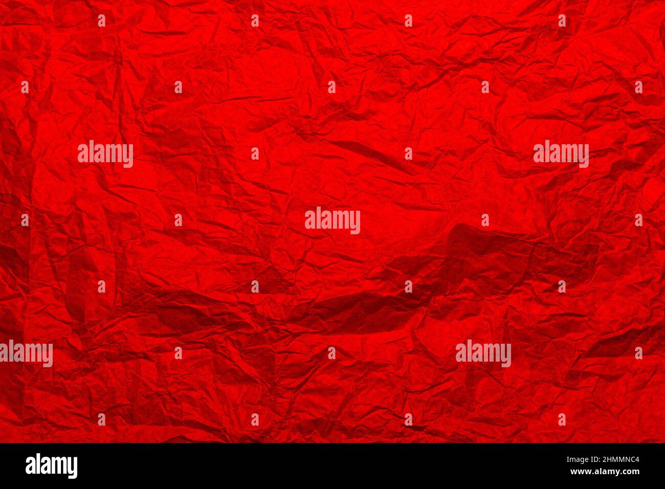 Crumpled craft red color paper texture for background Stock Photo - Alamy
