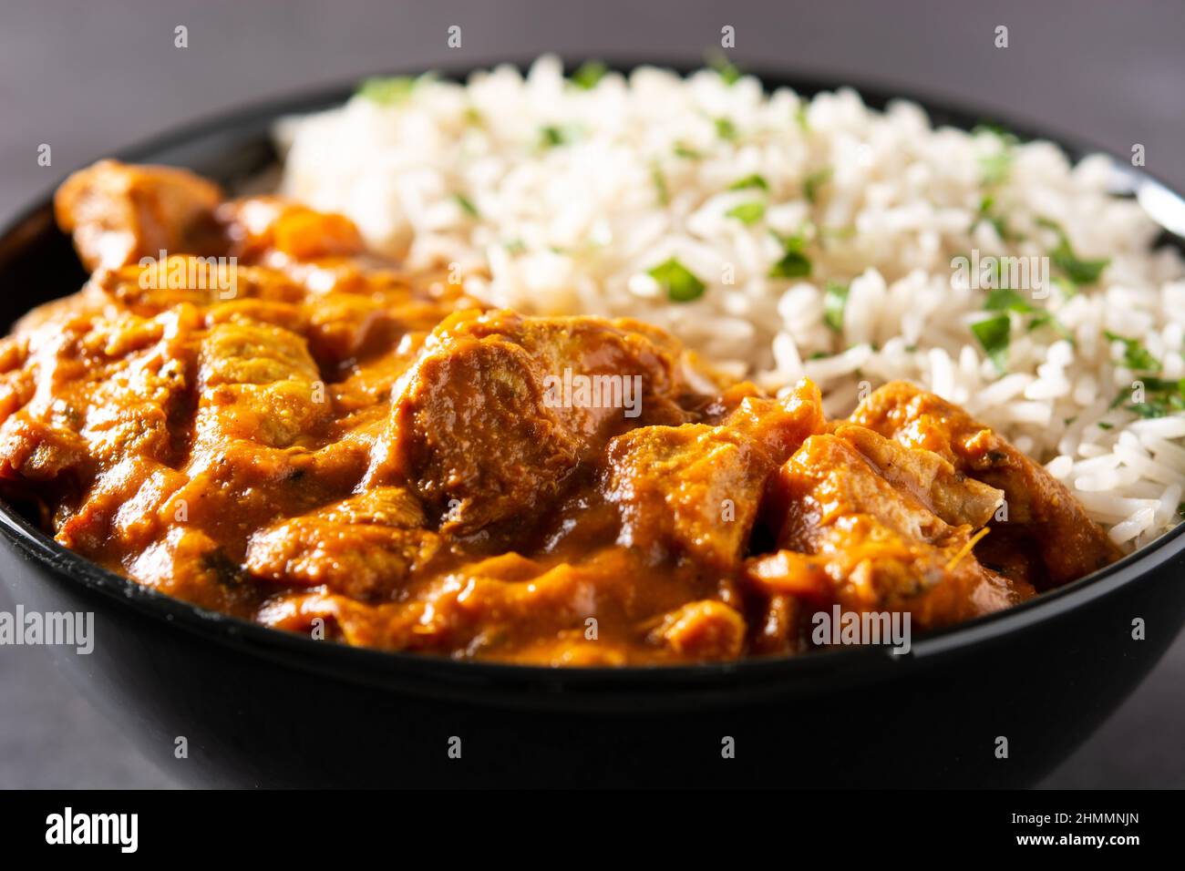 Indian butter chicken in hi-res stock photography and images - Alamy