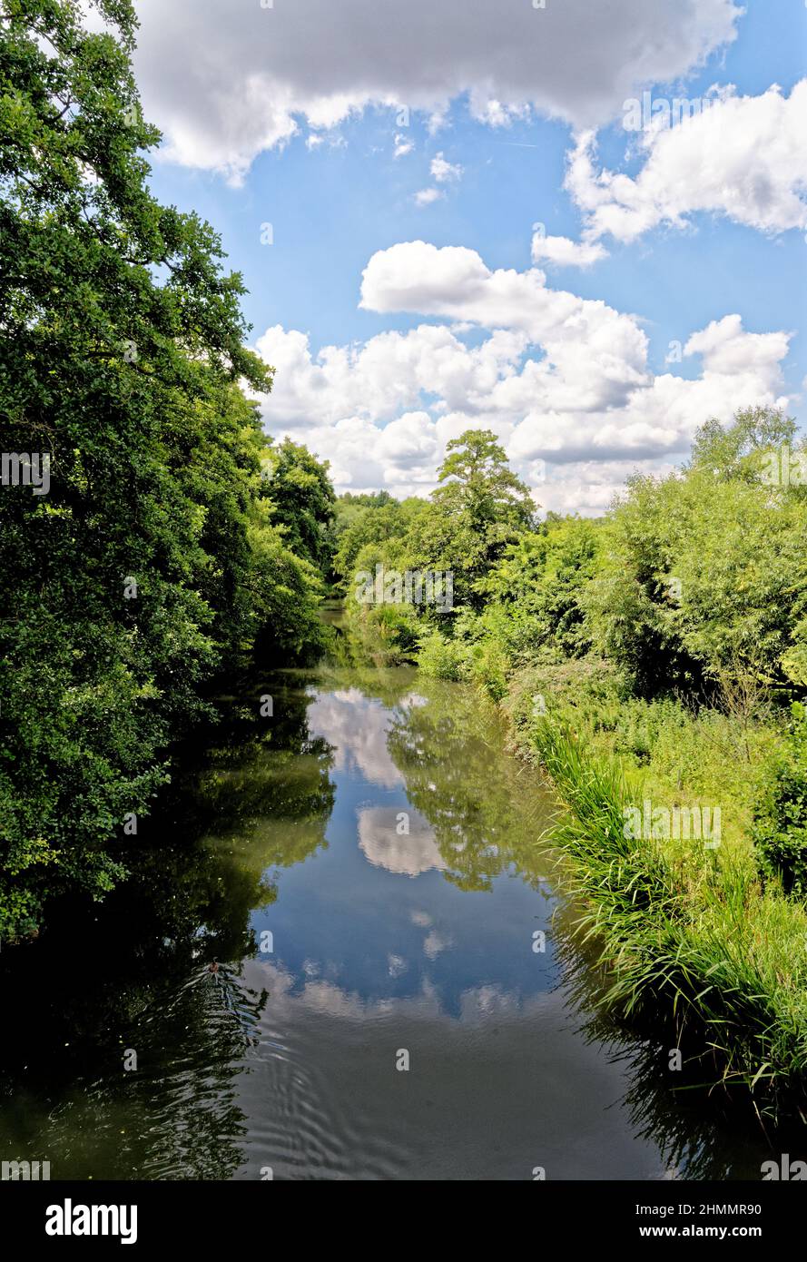 River Kennet and Avon Canal at Reading, Berkshire, United Kingdom Stock ...