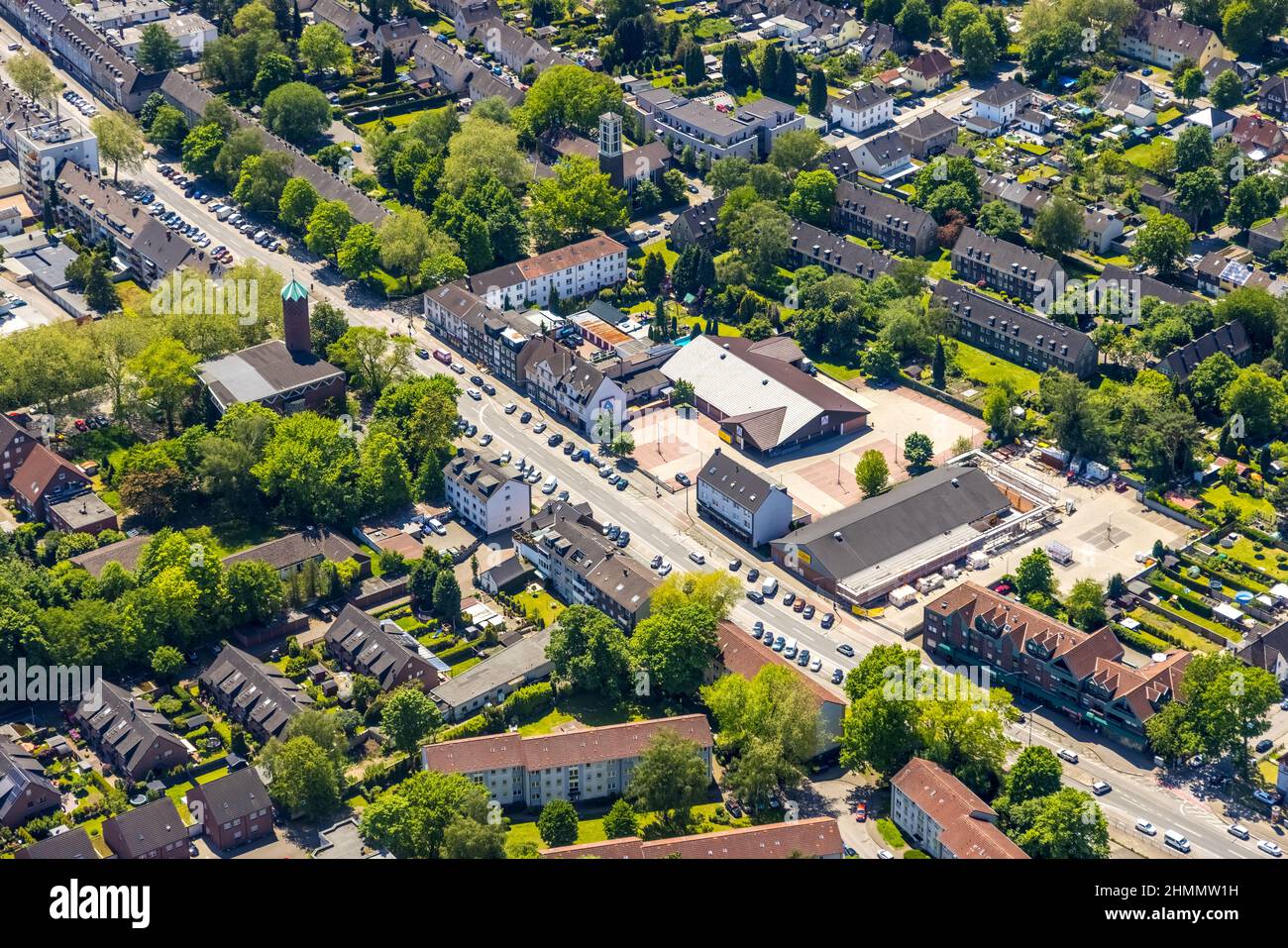 Local shopping centre hassel polsumer strasse retail centre hi-res ...