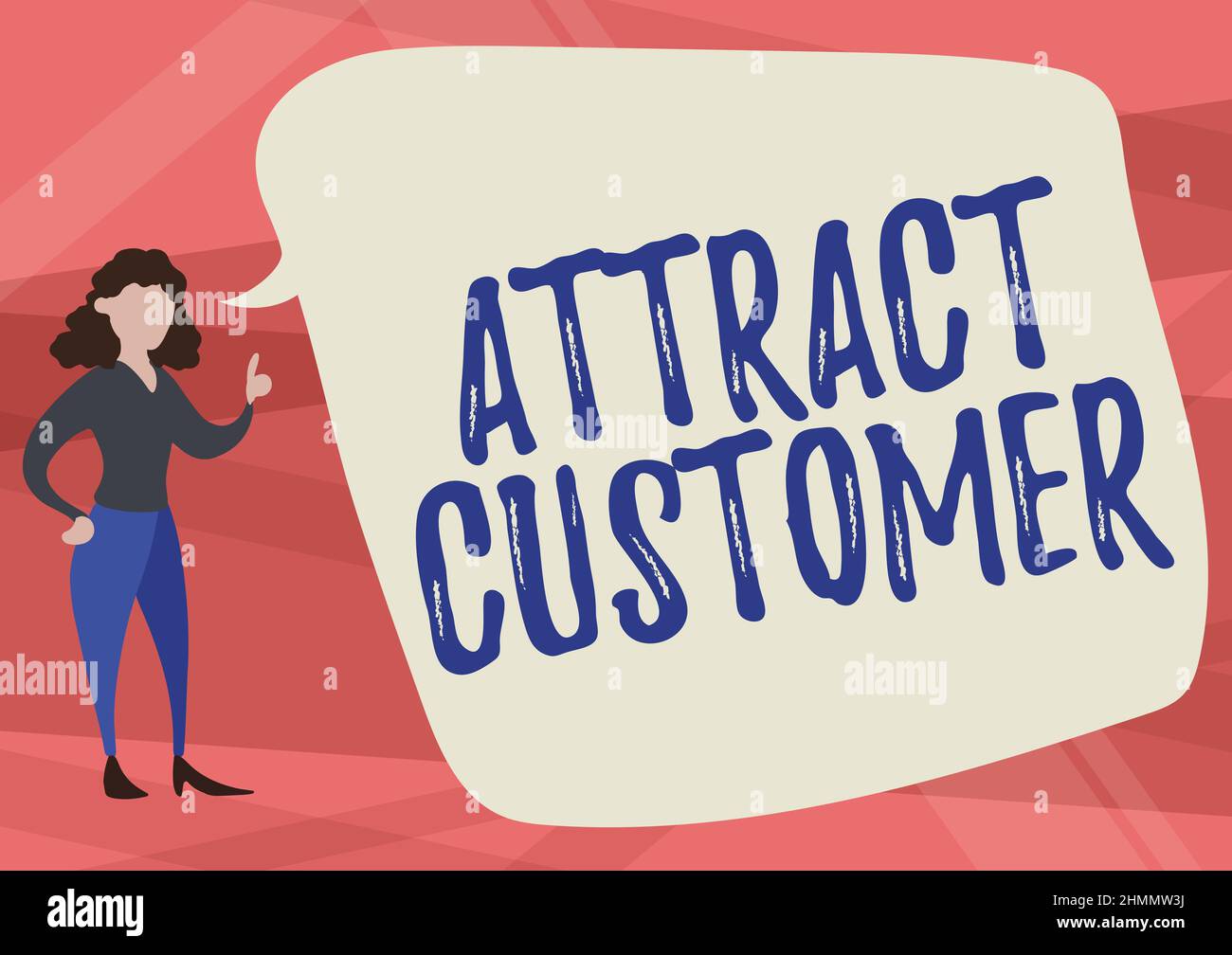 Inspiration Showing Sign Attract Customer Word Written On To Bring