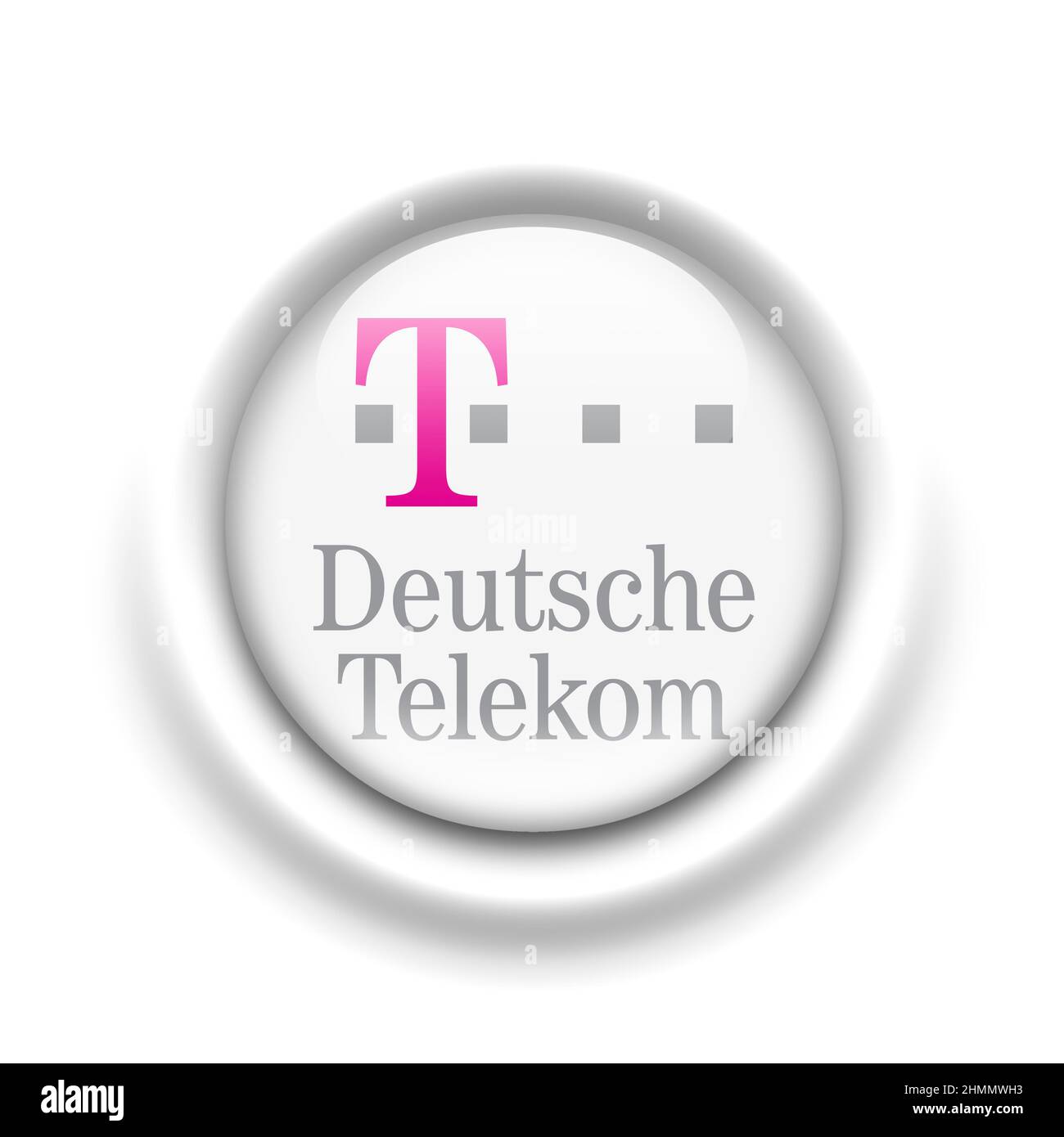 Deutsche Telekom logo Stock Photo - Alamy