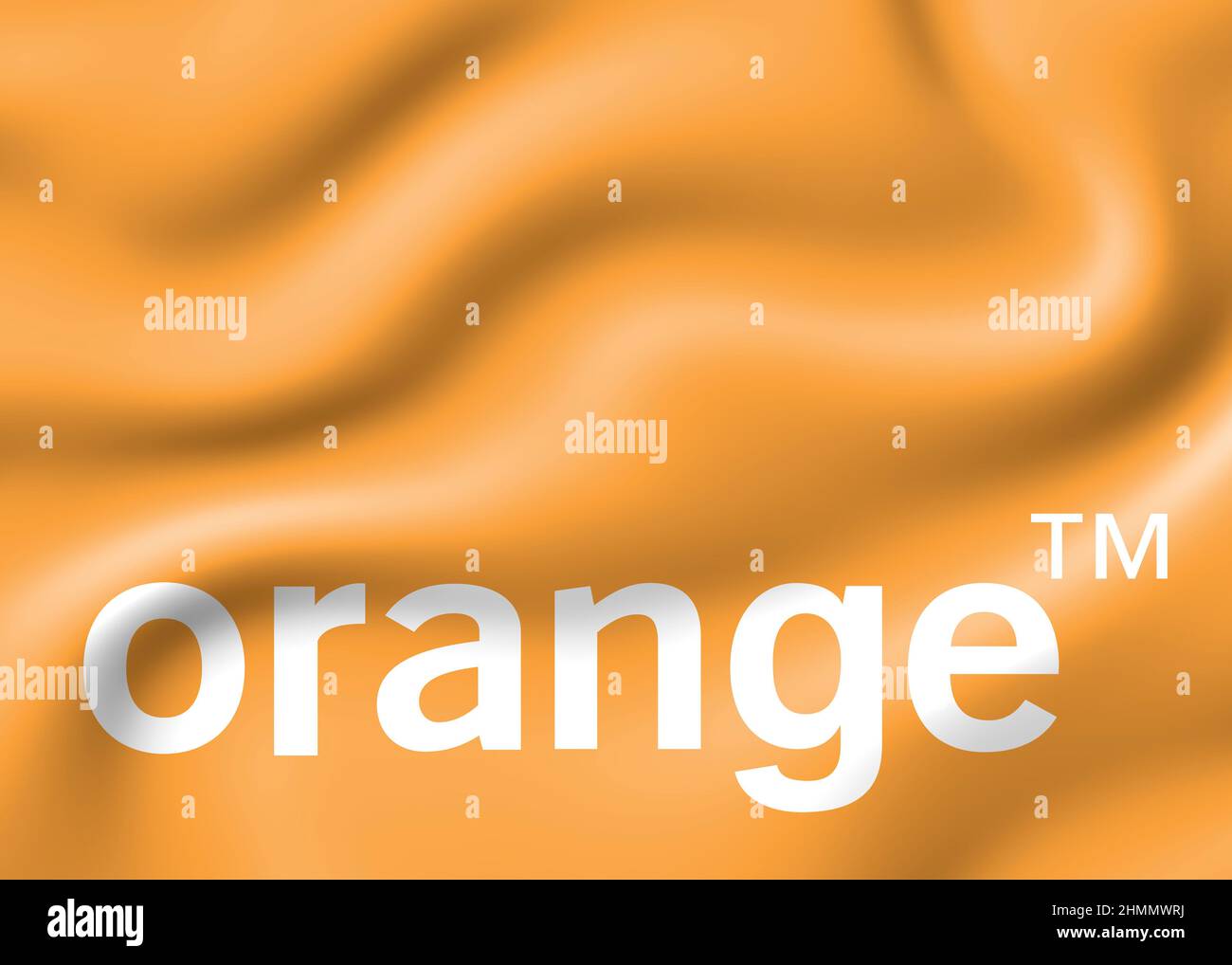 Orange logo hi-res stock photography and images - Alamy