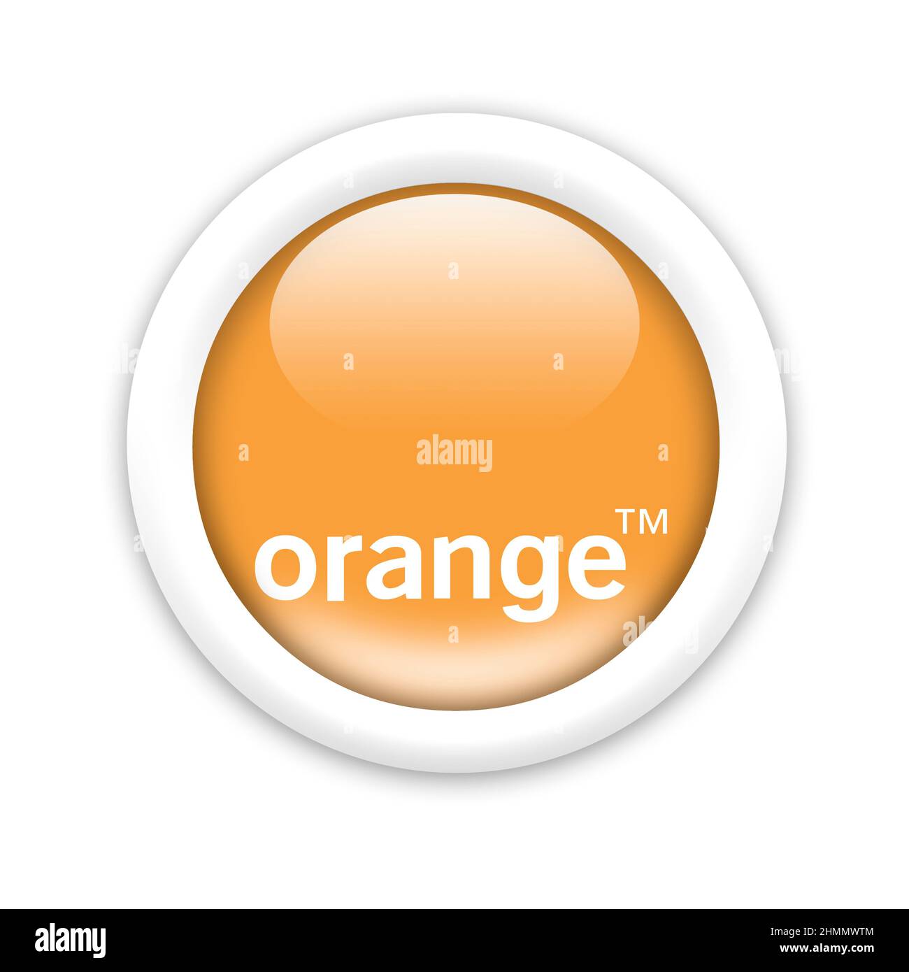 Orange logo hi-res stock photography and images - Alamy