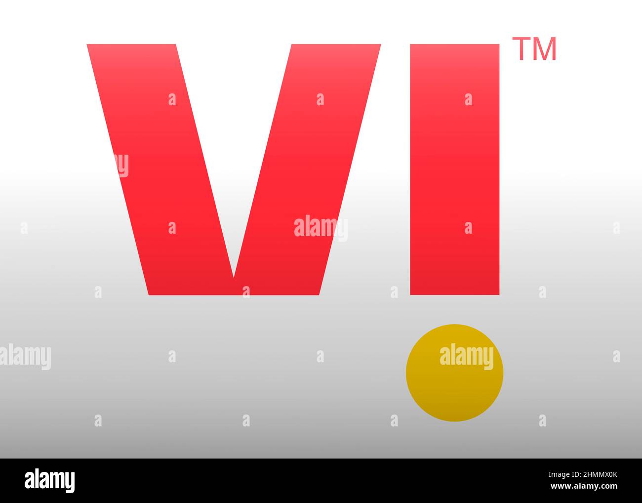 Vi - Vodafone Idea Limited logo Stock Photo - Alamy