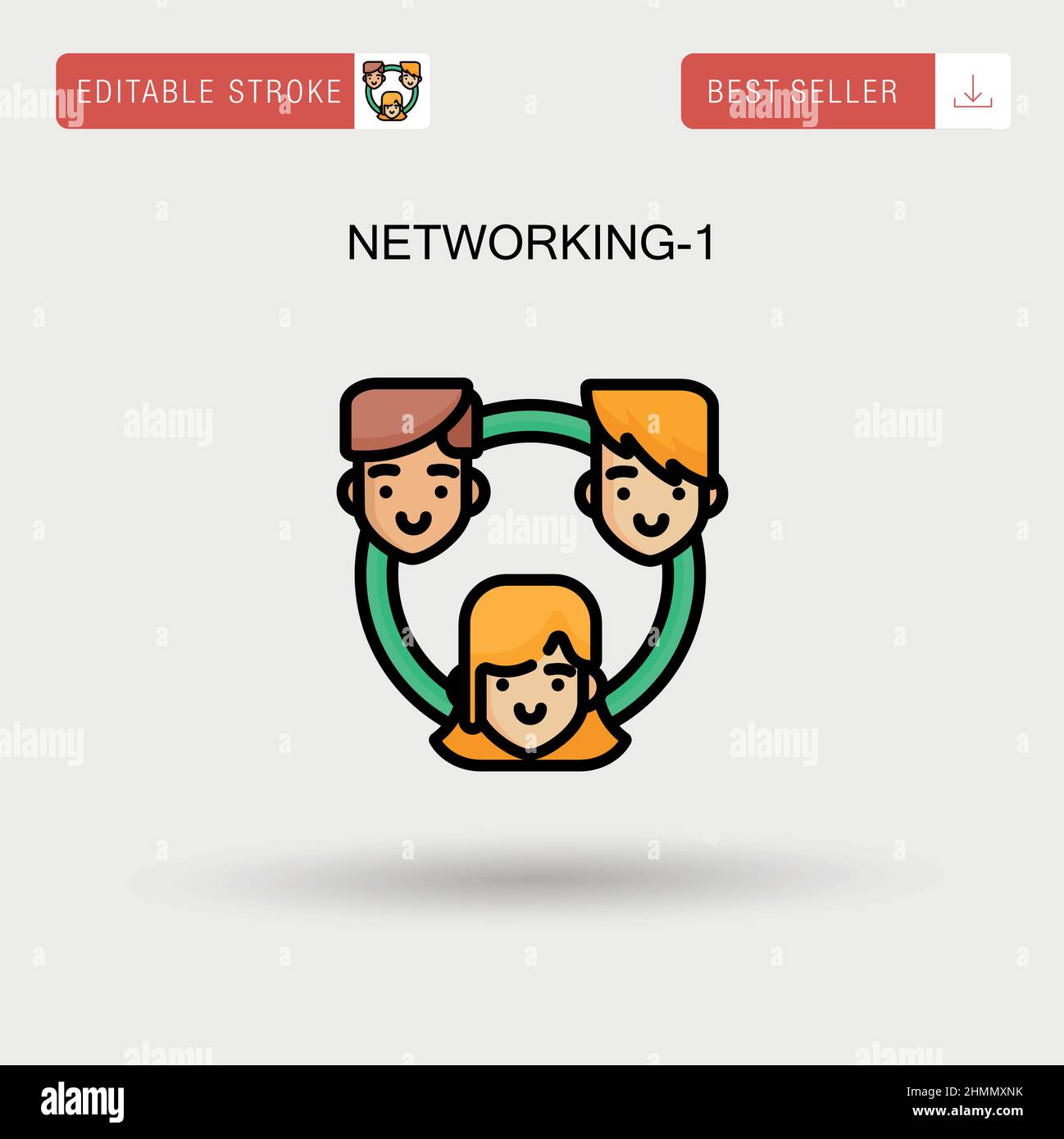 Networking-1 Simple vector icon Stock Vector Image & Art - Alamy