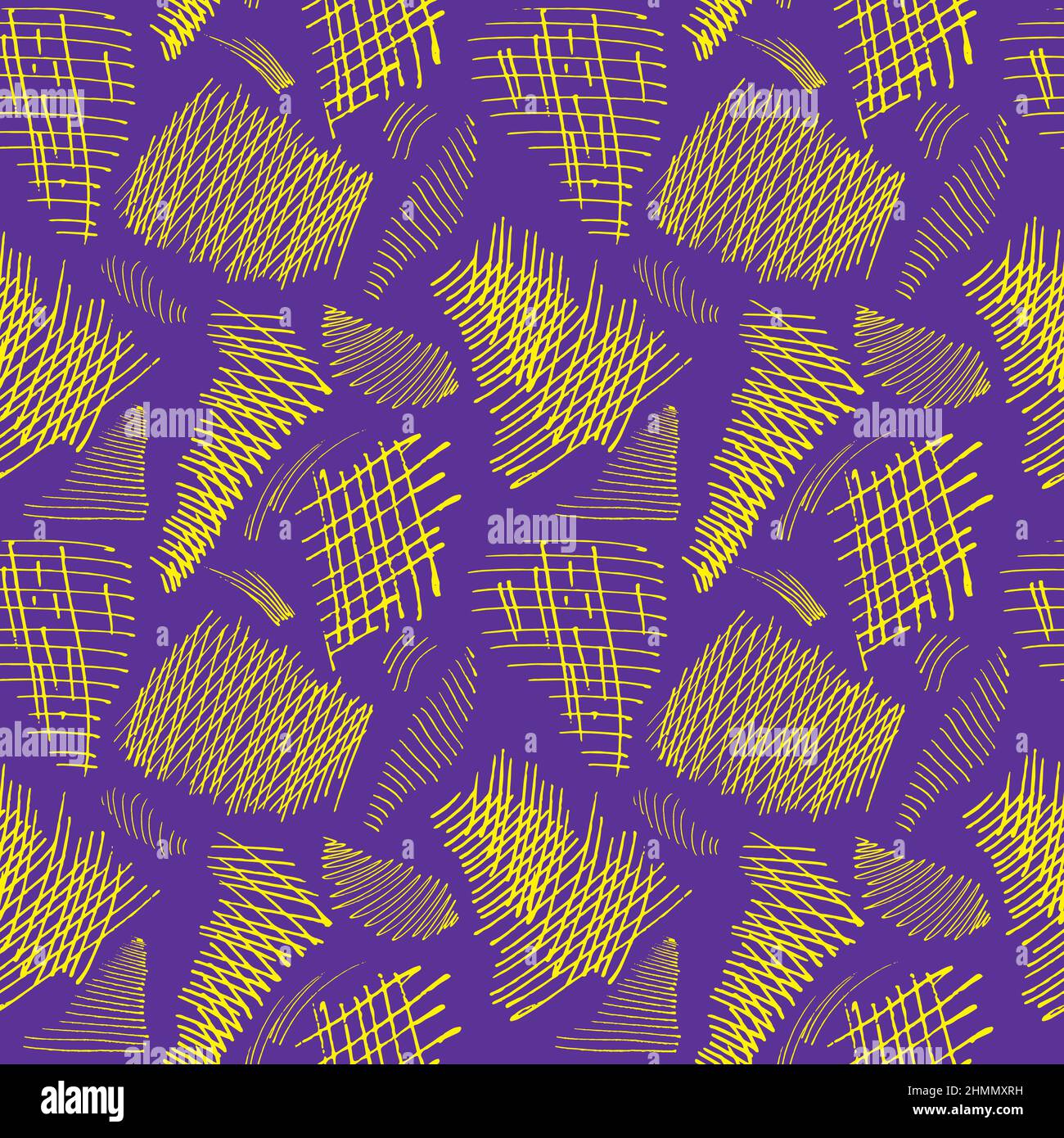 Seamless vector pattern. Abstract chaotic background of chaotic yellow ...