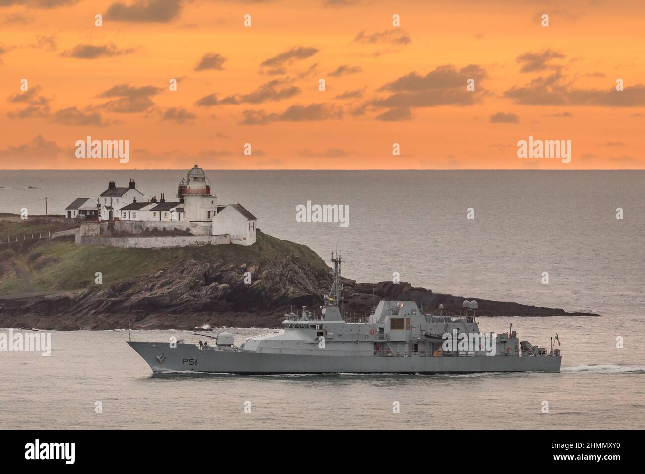 Irish naval service roches point hi-res stock photography and images ...