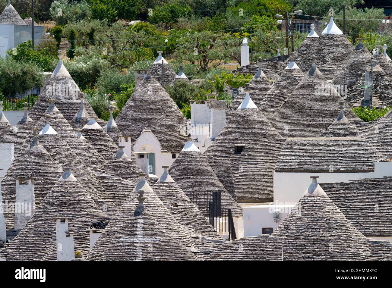 Alberobello, Bari province, Apulia, Italy: exterior of the famous ...