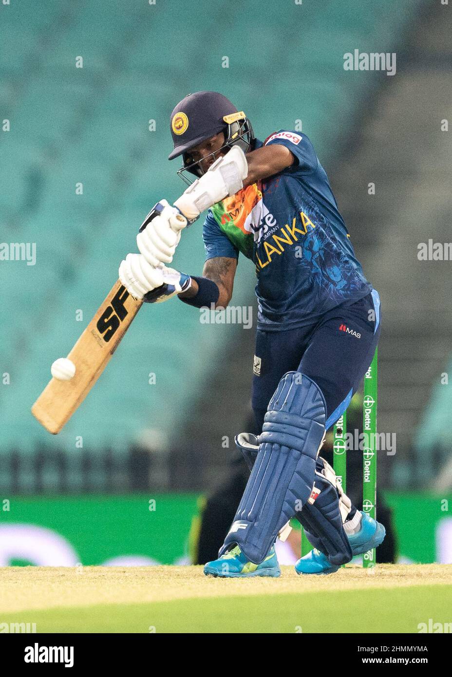 Sydney, Australia. 11th Feb, 2022. Pathum Nissanka of Sri Lanka bats ...