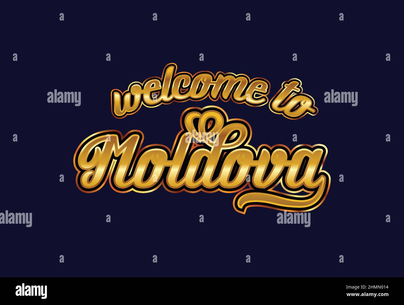 Welcome To Moldova Word Text Creative Font Design Illustration. Welcome ...