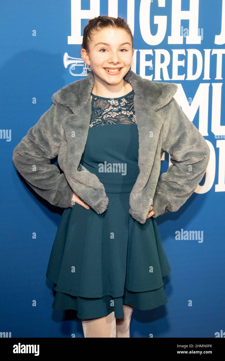 Carlee Flanigan attends the opening of the musical “The Music Man” at ...