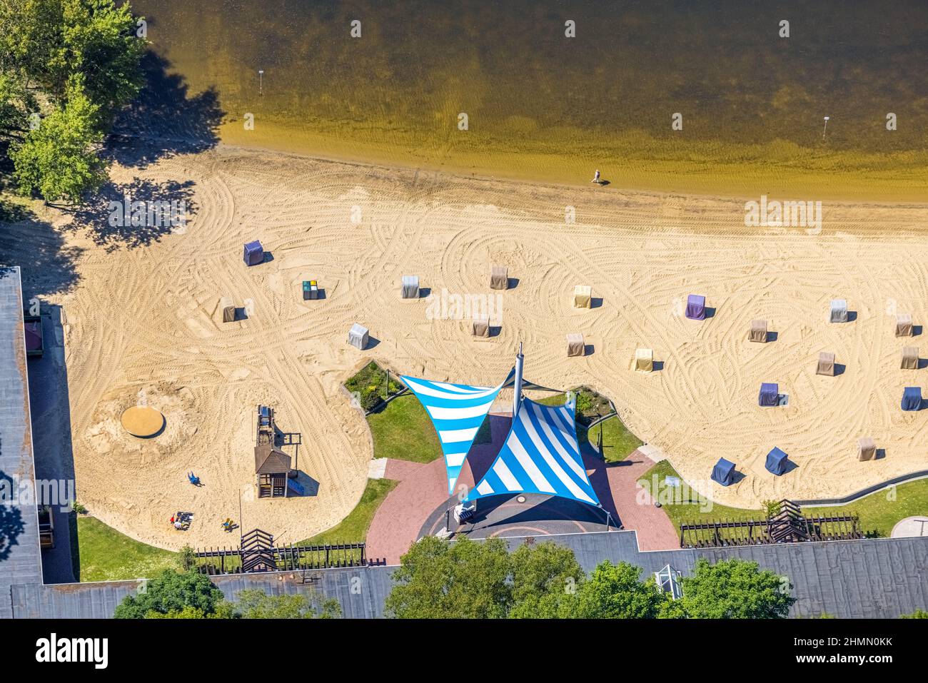 Seebad haltern sudstrand mit sandstrand hi-res stock photography and ...