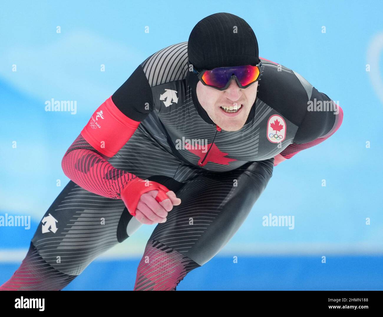 Beijing, China. 11th Feb, 2022. Graeme Fish of Canada competes during ...