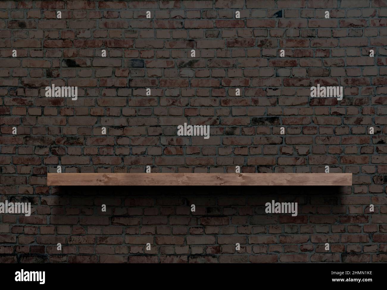 wooden shelves on white background for the convenience of your design ...