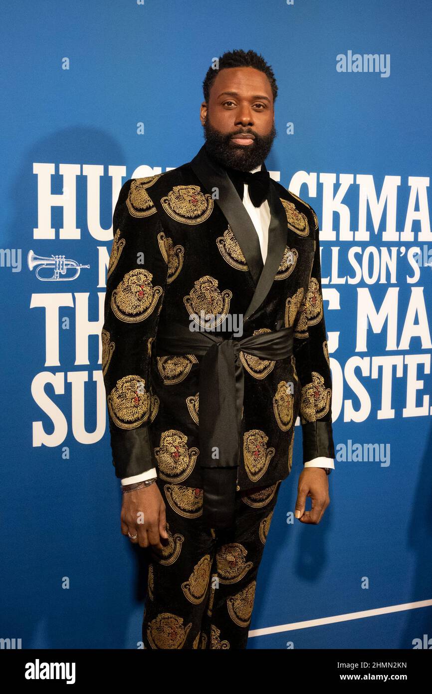 Nicholas Ward attends the opening of the musical “The Music Man” at the ...