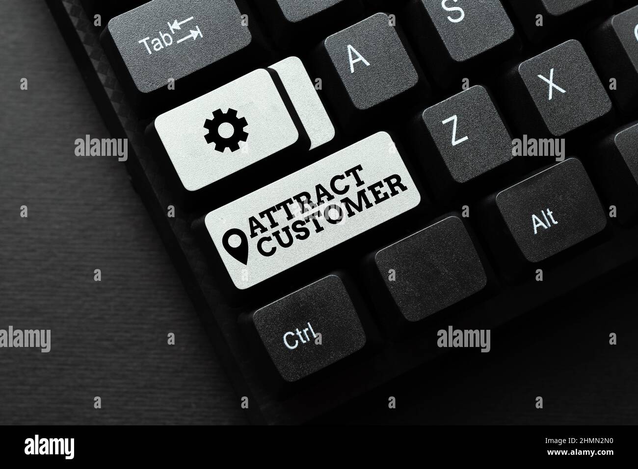 Sign Displaying Attract Customer Business Concept Enthusiasm And