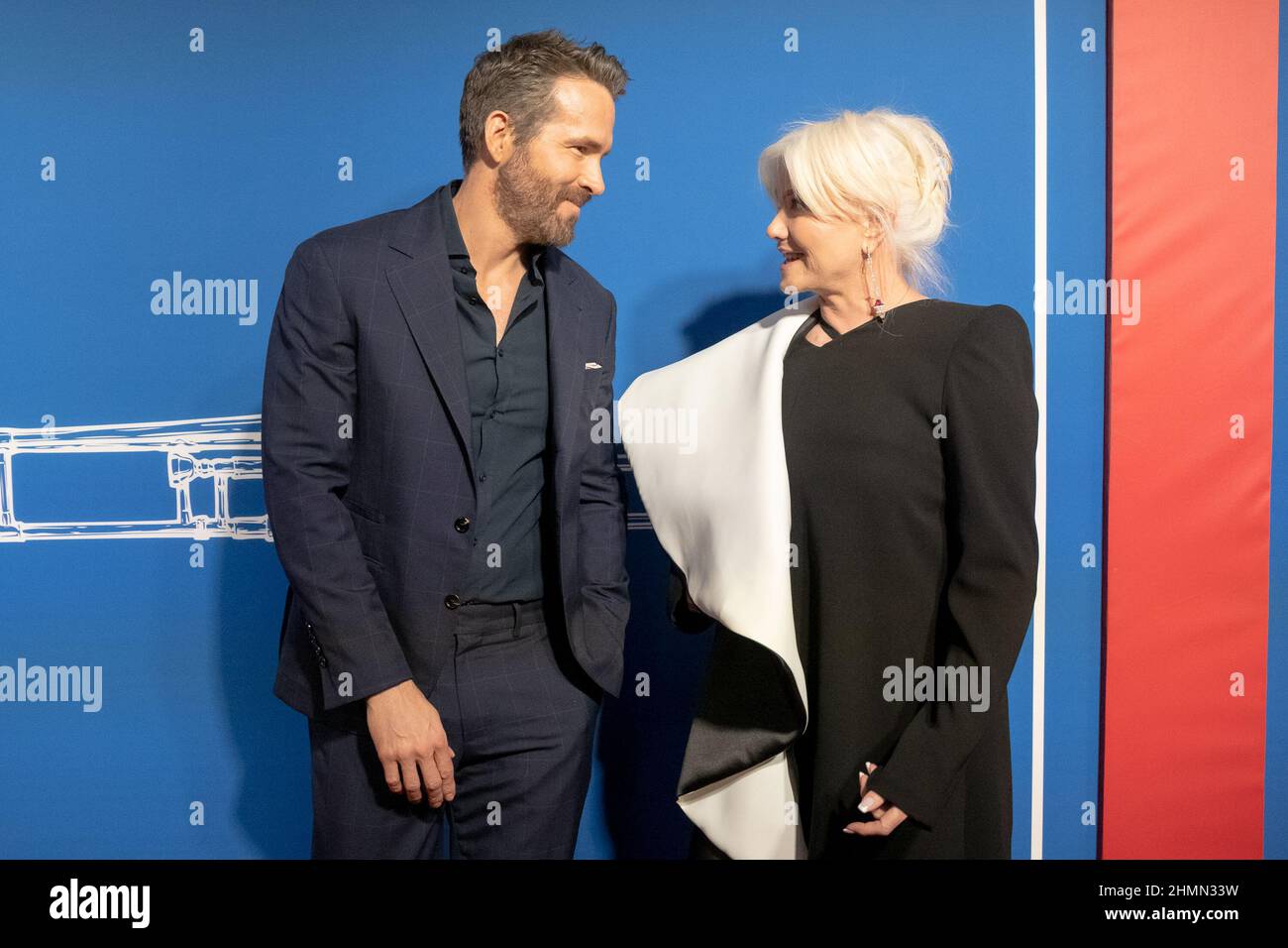 Ryan Reynolds and Deborra-Lee Furness attend the opening of the musical ...