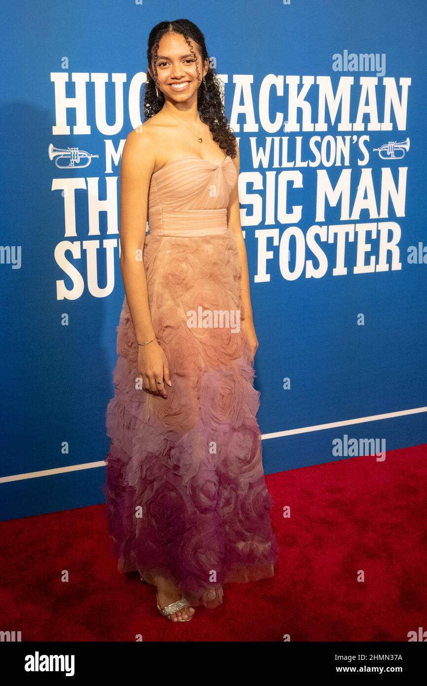 Emma Crow attends the opening of the musical “The Music Man” at Winter ...