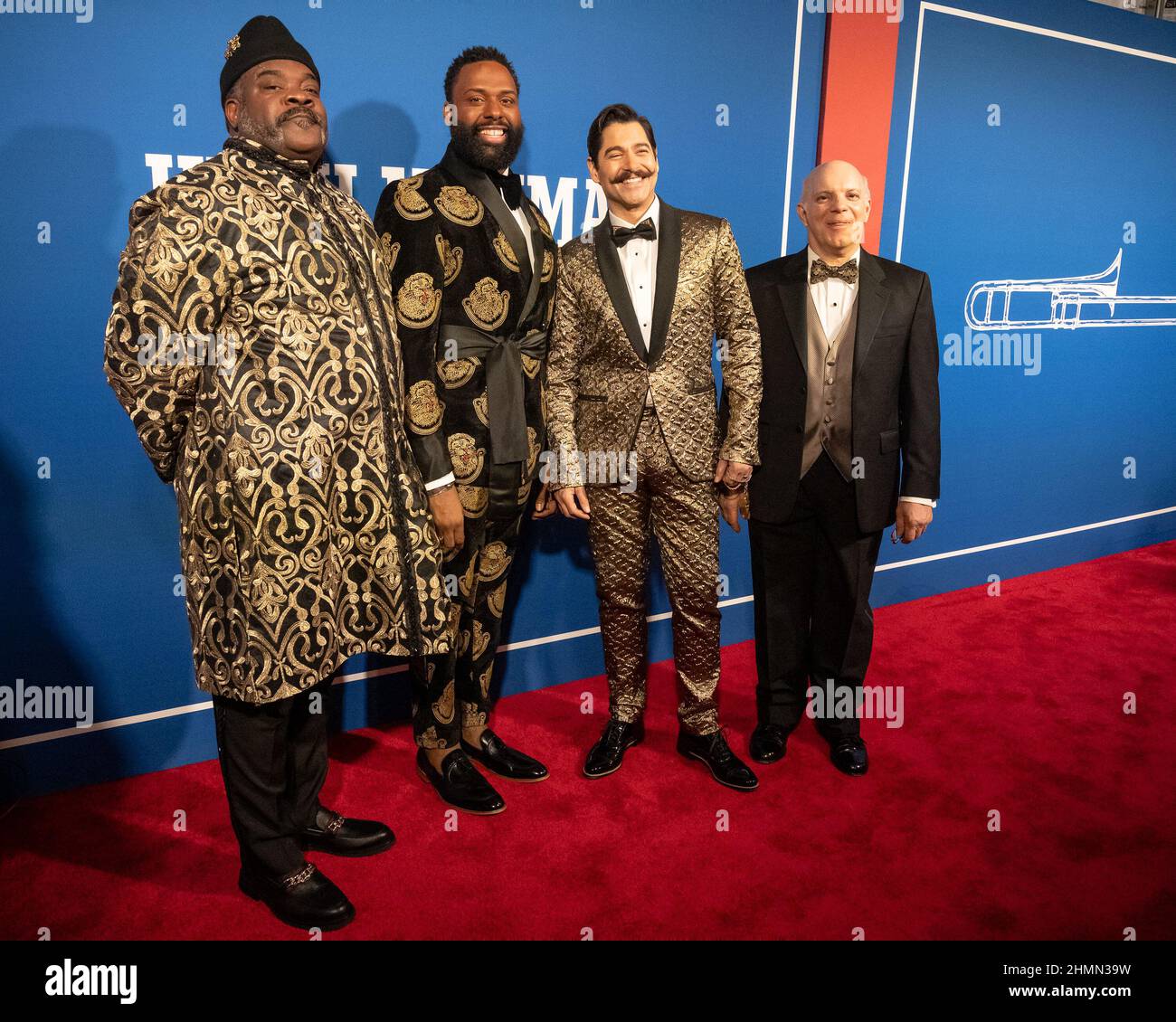 (L-R) Phillip Boykin, Nicholas Ward, Daniel Torres, and Eddie Korbich ...