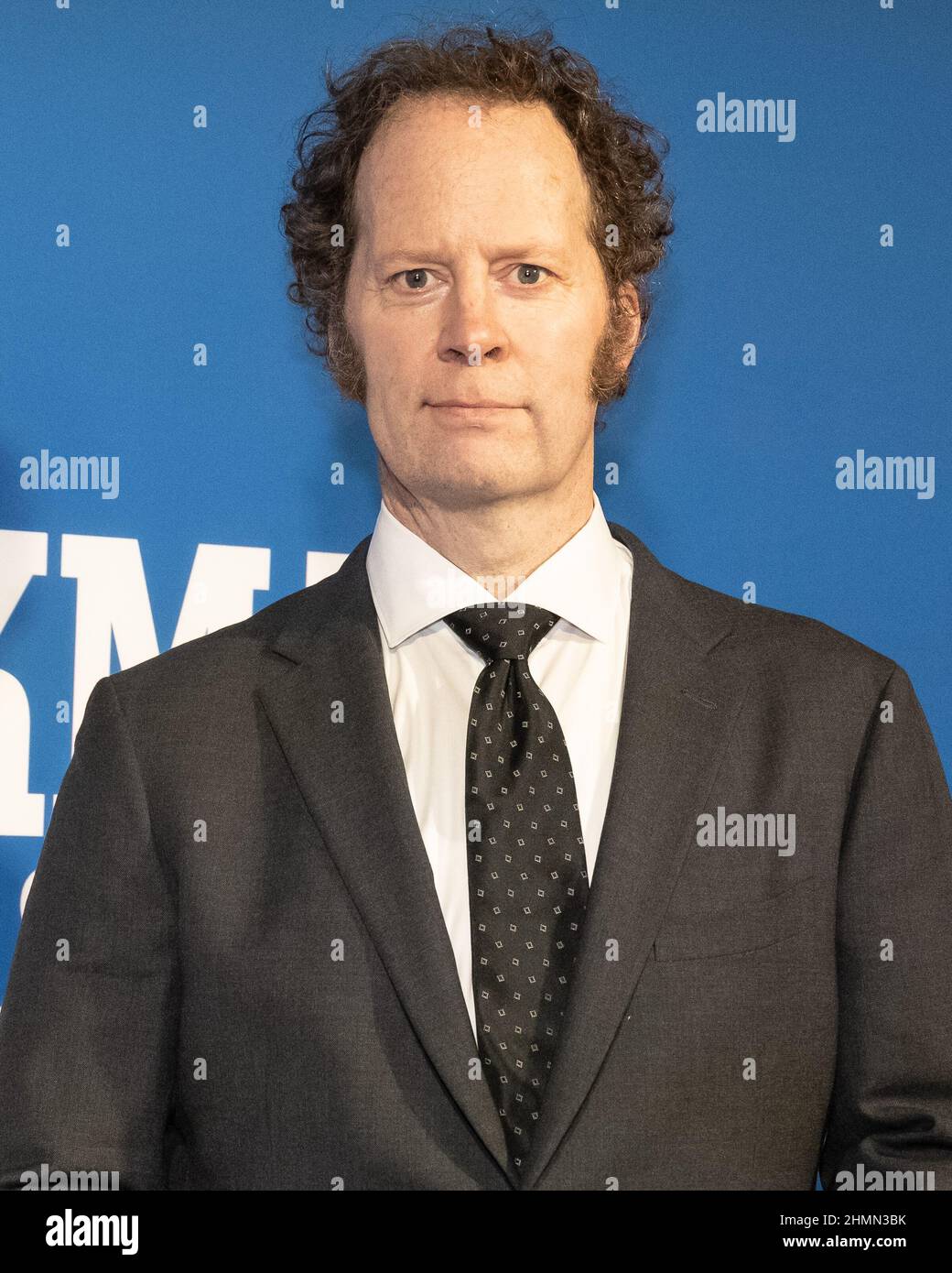 Shuler Hensley walks the red carpet after the opening of the musical ...