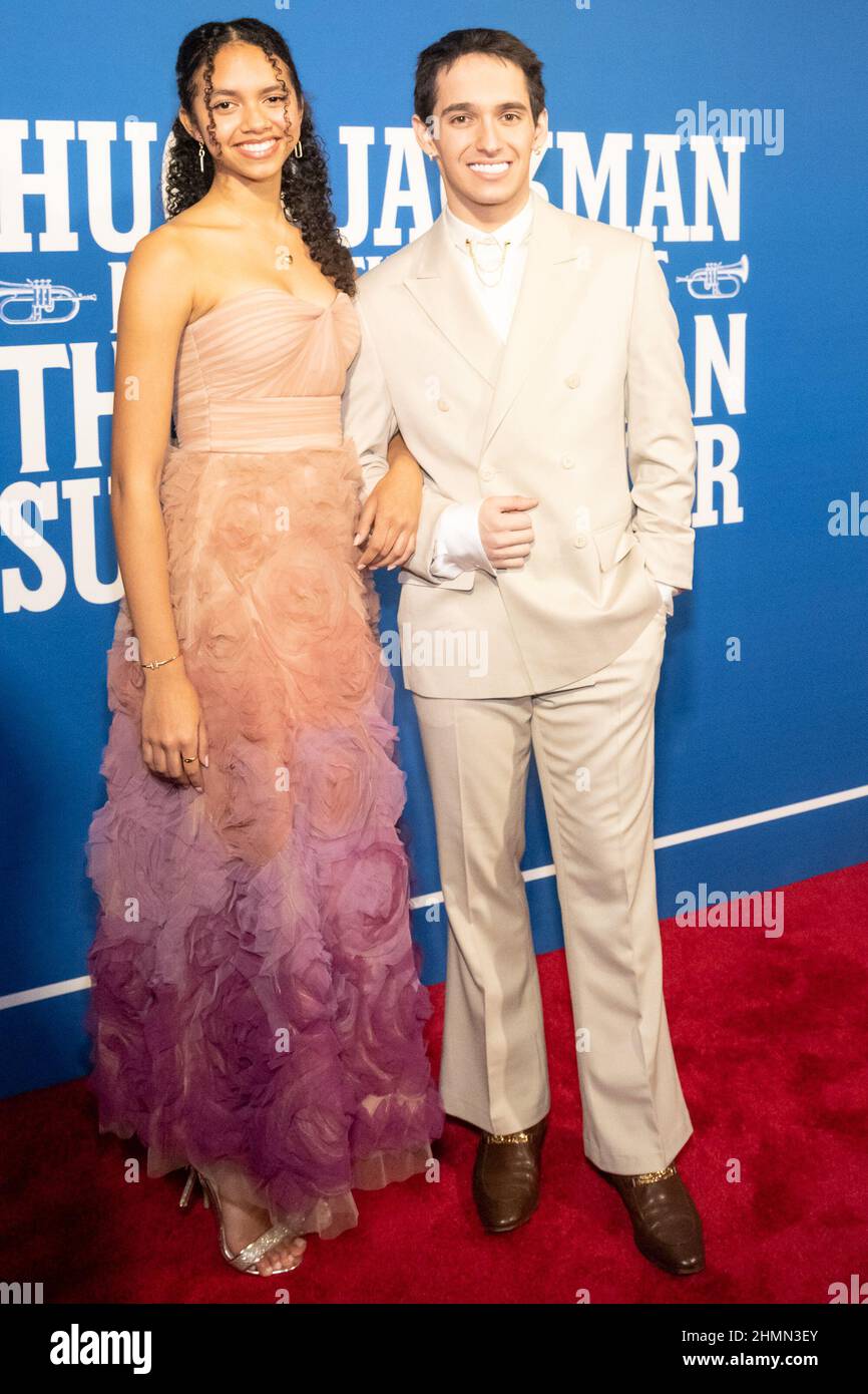 New York, USA. 10th Feb, 2022. Emma Crow and Gino Cosculluela attend ...