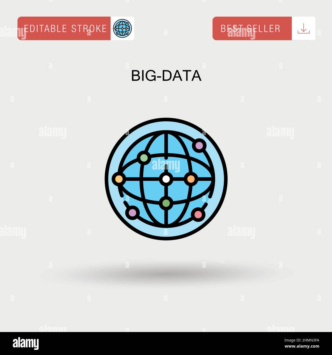 Big data business software Stock Vector Images - Alamy