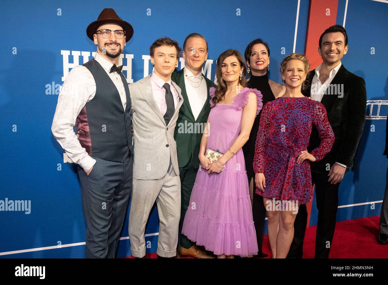 (L-R) Richard Gatta, Daniel Patrick Russell, Ryan Worsing, Haley Fish ...