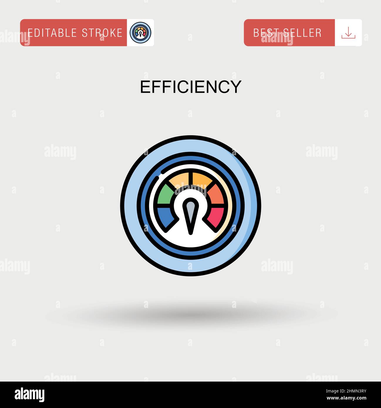 Efficiency Simple vector icon Stock Vector Image & Art - Alamy