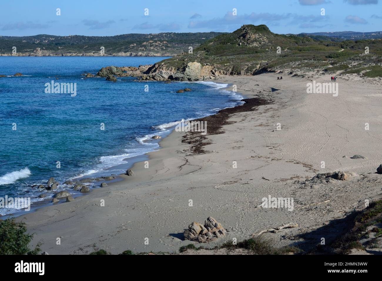 View of Rena di Matteu beach Stock Photo - Alamy