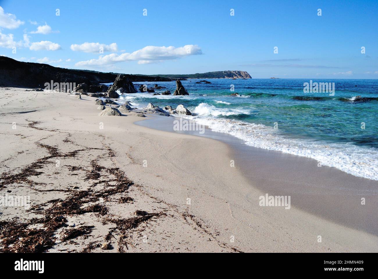 View of Rena di Matteu beach Stock Photo - Alamy