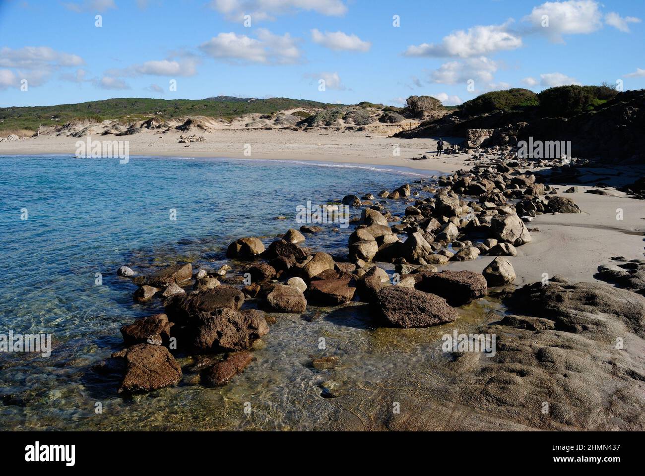 View of Rena Maiori beach Stock Photo - Alamy