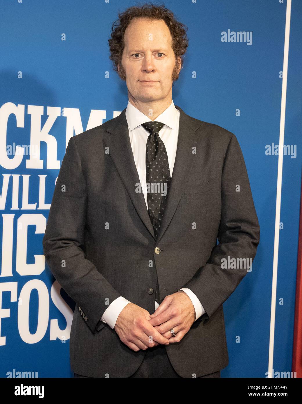 Shuler Hensley walks the red carpet after the opening of the musical ...