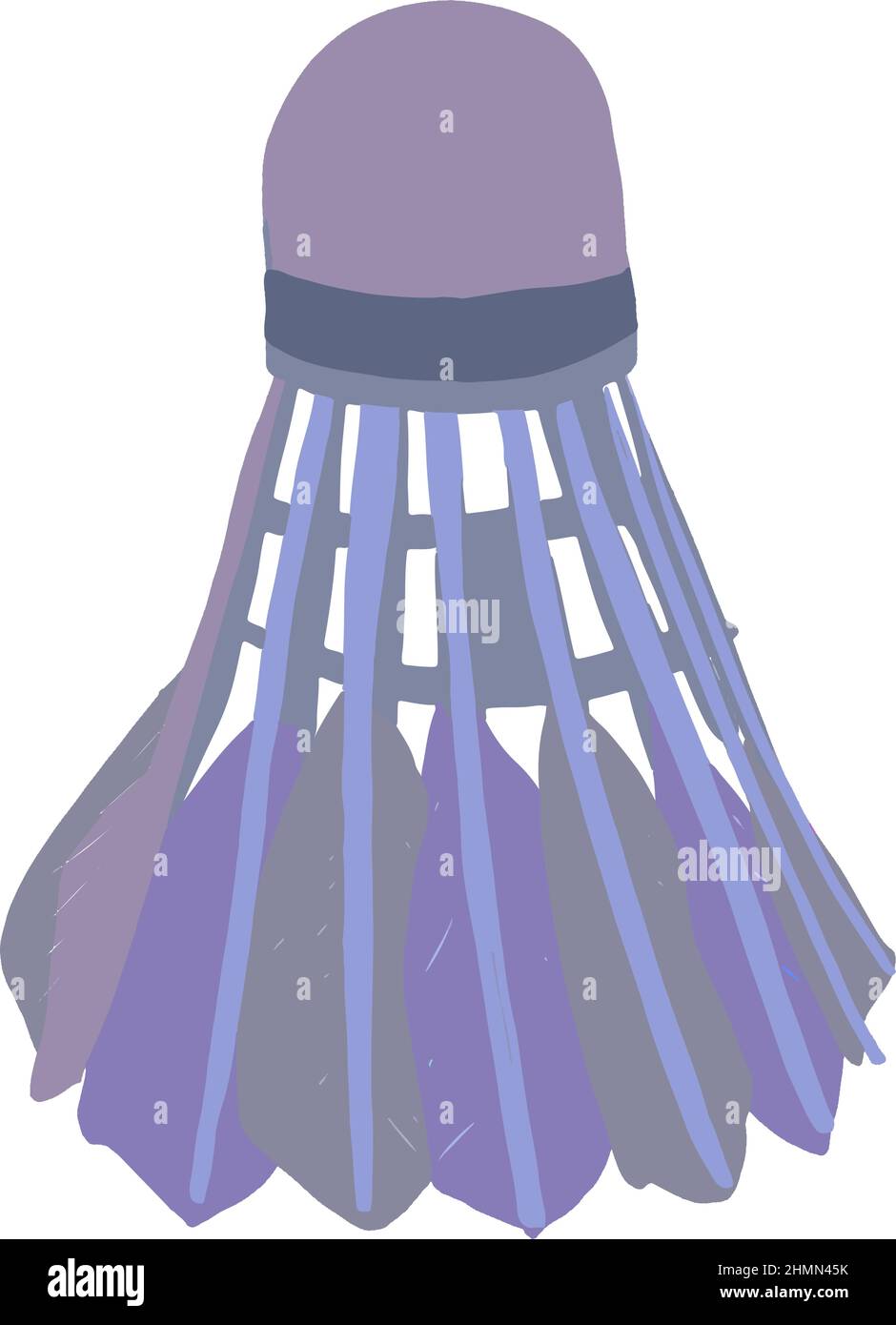 purple shuttlecock for playing badminton Stock Vector Image & Art - Alamy